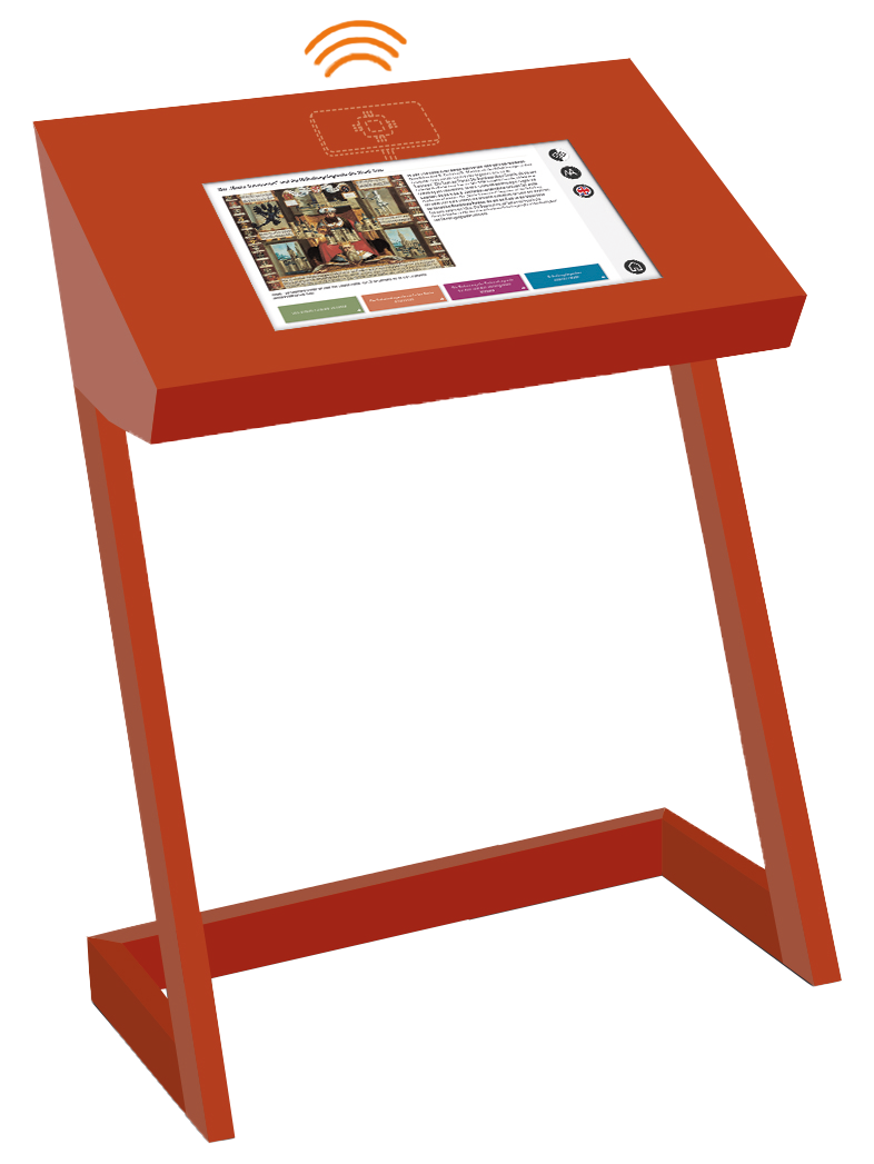 tuomi - Touchscreen Medienstation mit NFC